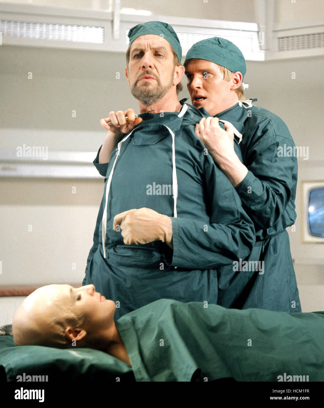 SCREAM AND SCREAM AGAIN, Vincent Price (left, standing), Christopher ...