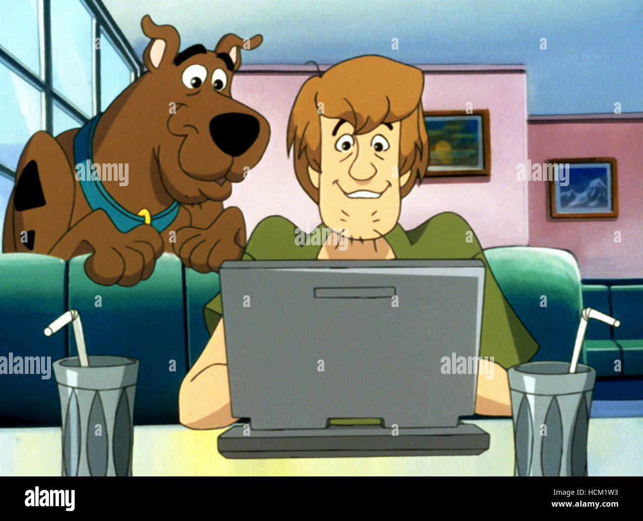 SCOOBY-DOO AND THE CYBER CHASE, Scooby-Doo, Shaggy Rogers, 2001 Stock ...