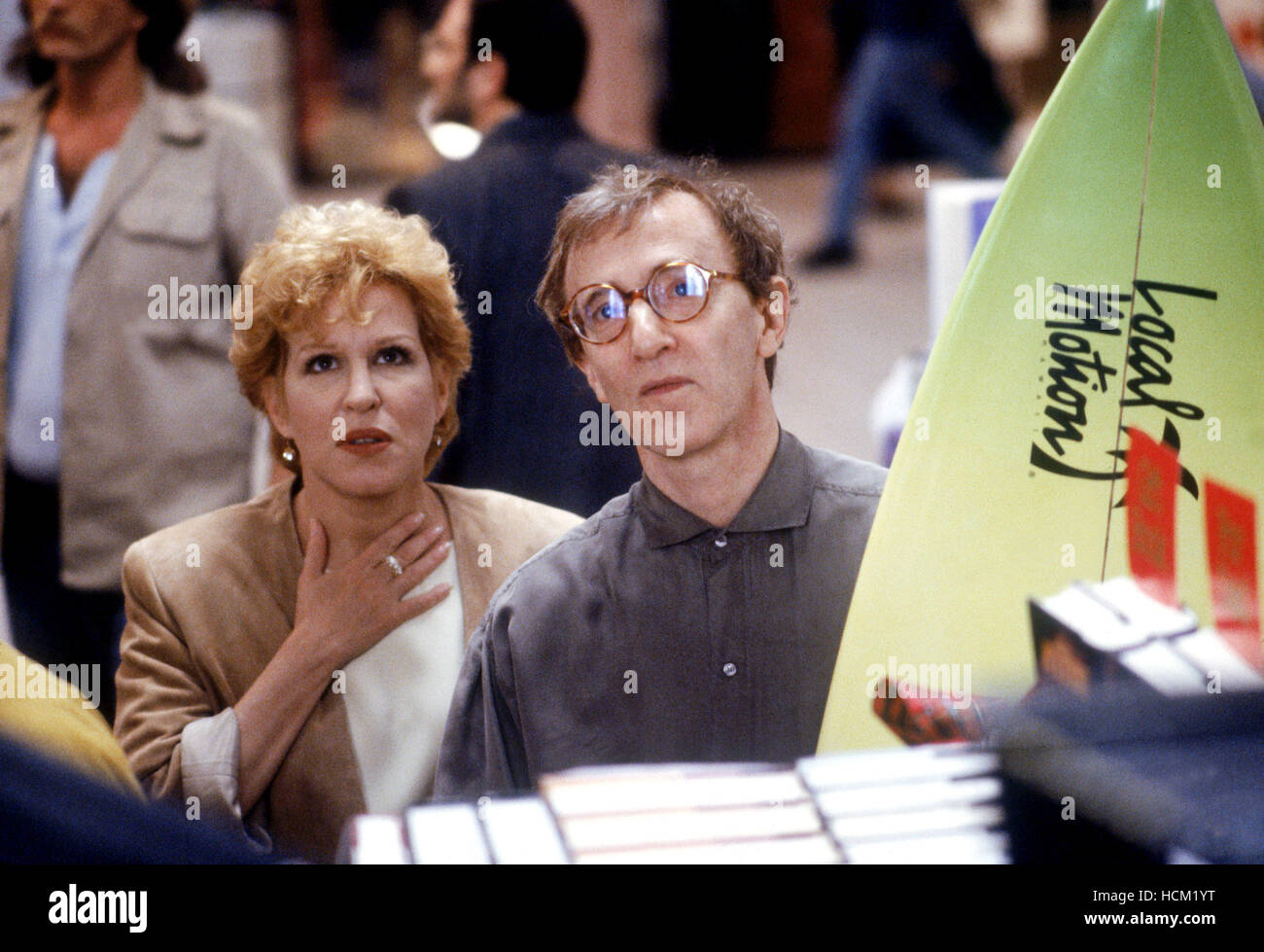 SCENES FROM A MALL, Bette Midler, Woody Allen, 1991, (c) Touchstone ...