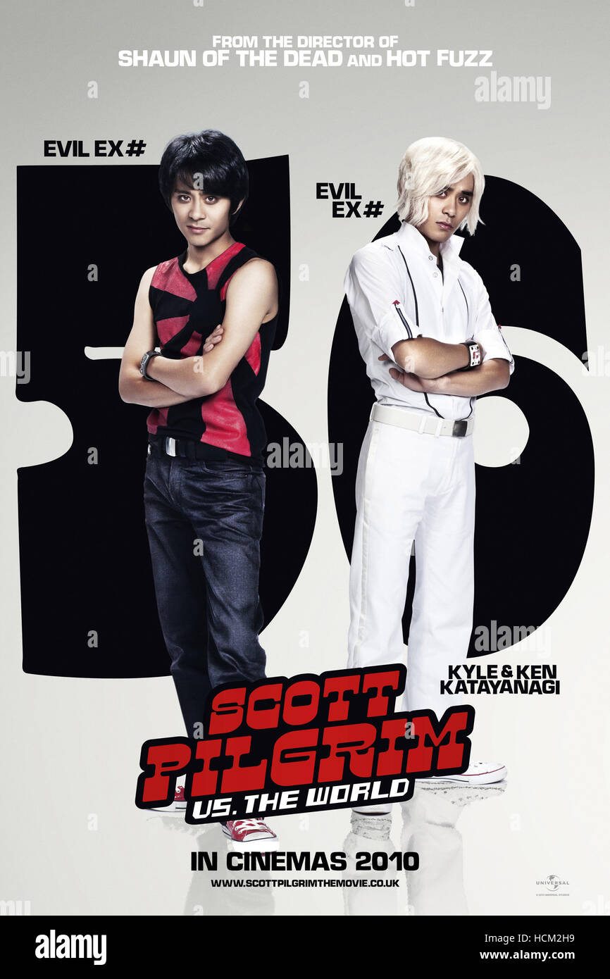 SCOTT PILGRIM VS. THE WORLD, poster art, Keita Saito, Shota Saito, 2010 ...