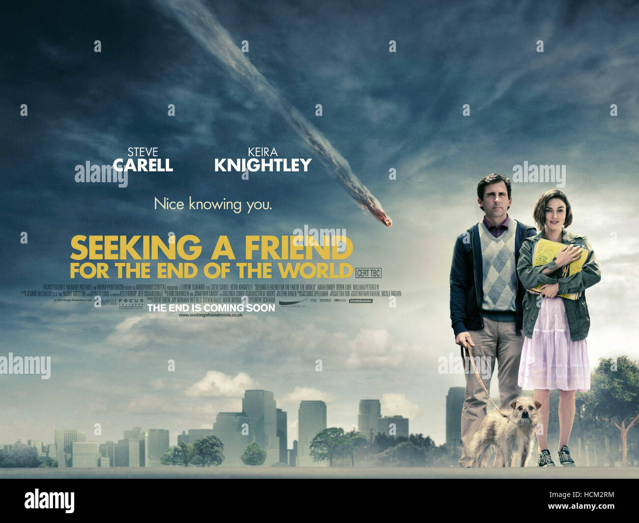 SEEKING A FRIEND FOR THE END OF THE WORLD, British poster art, from ...
