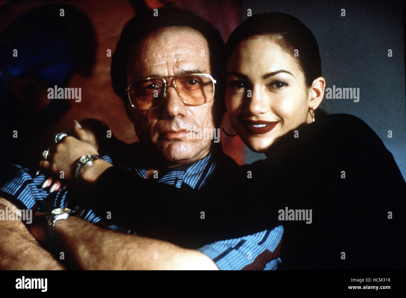 SELENA, Edward James Olmos, Jennifer Lopez, 1997 Stock Photo - Alamy