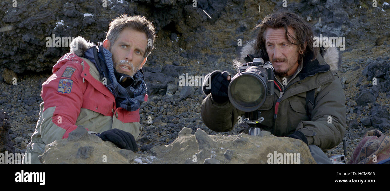 THE SECRET LIFE OF WALTER MITTY, from left: Ben Stiller, Sean Penn ...