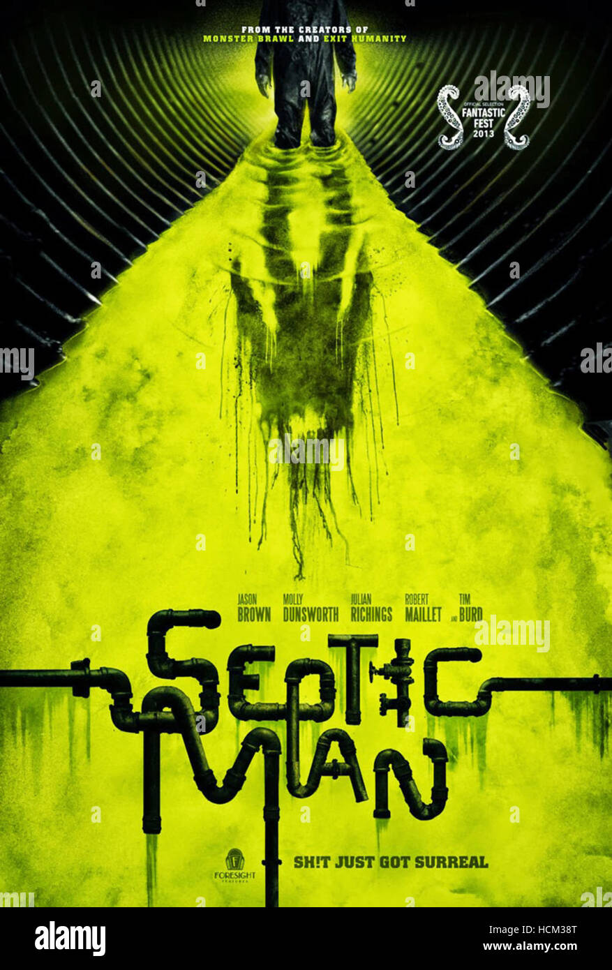 SEPTIC MAN, US poster art, 2013. ©Starz Digital Media/courtesy Everett ...