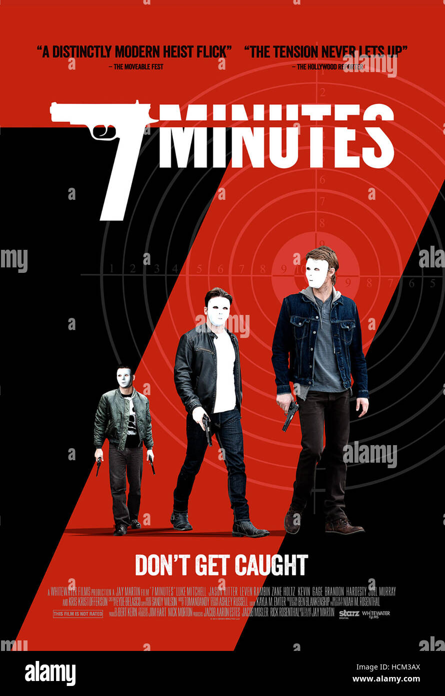 7 MINUTES, US poster, 2014. ©Starz Digital Media/Courtesy Everett ...