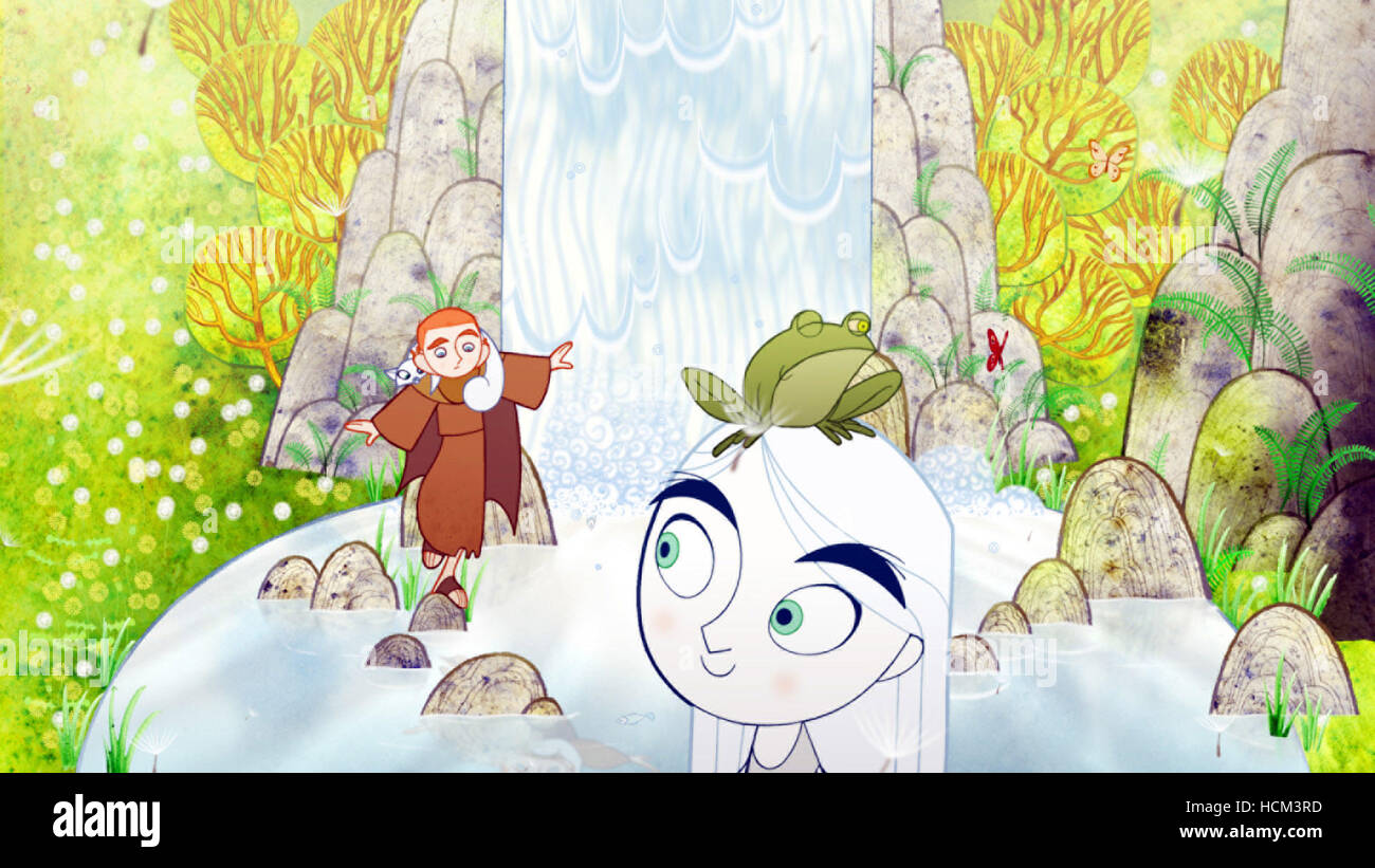 THE SECRET OF KELLS, from left: Brendan, Aisling, 2009. ©GKIDS/courtesy ...