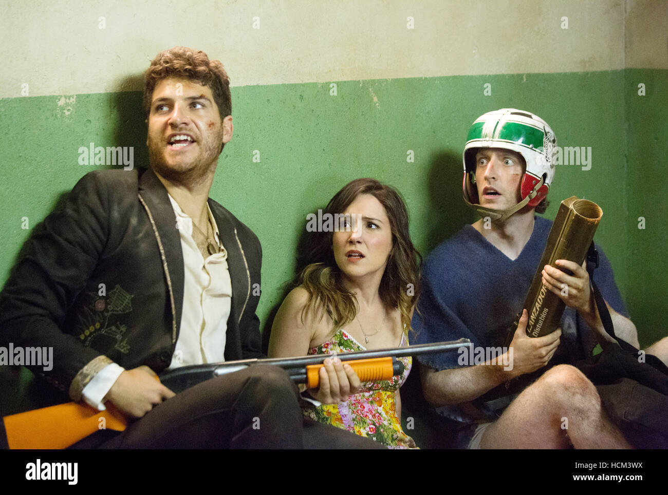 SEARCH PARTY, from left: Adam Pally, Shannon Woodward, Thomas ...