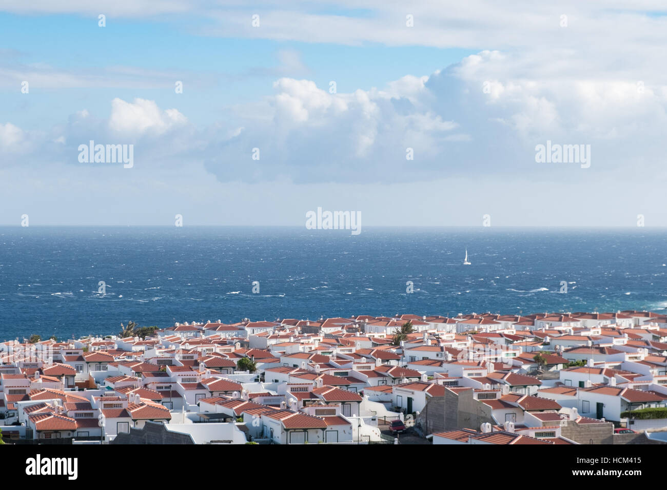 Over view village homes hi-res stock photography and images - Alamy