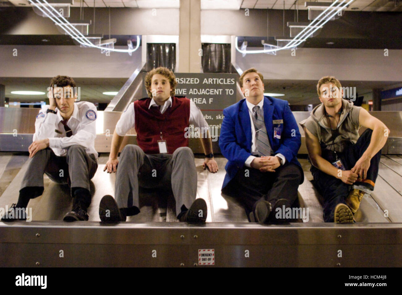 SHE'S OUT OF MY LEAGUE, from left: Jay Baruchel, T.J. Miller, Nate ...