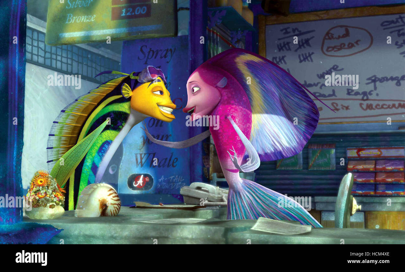 SHARK TALE, Oscar, Angie, 2004, (c) DreamWorks/courtesy Everett ...
