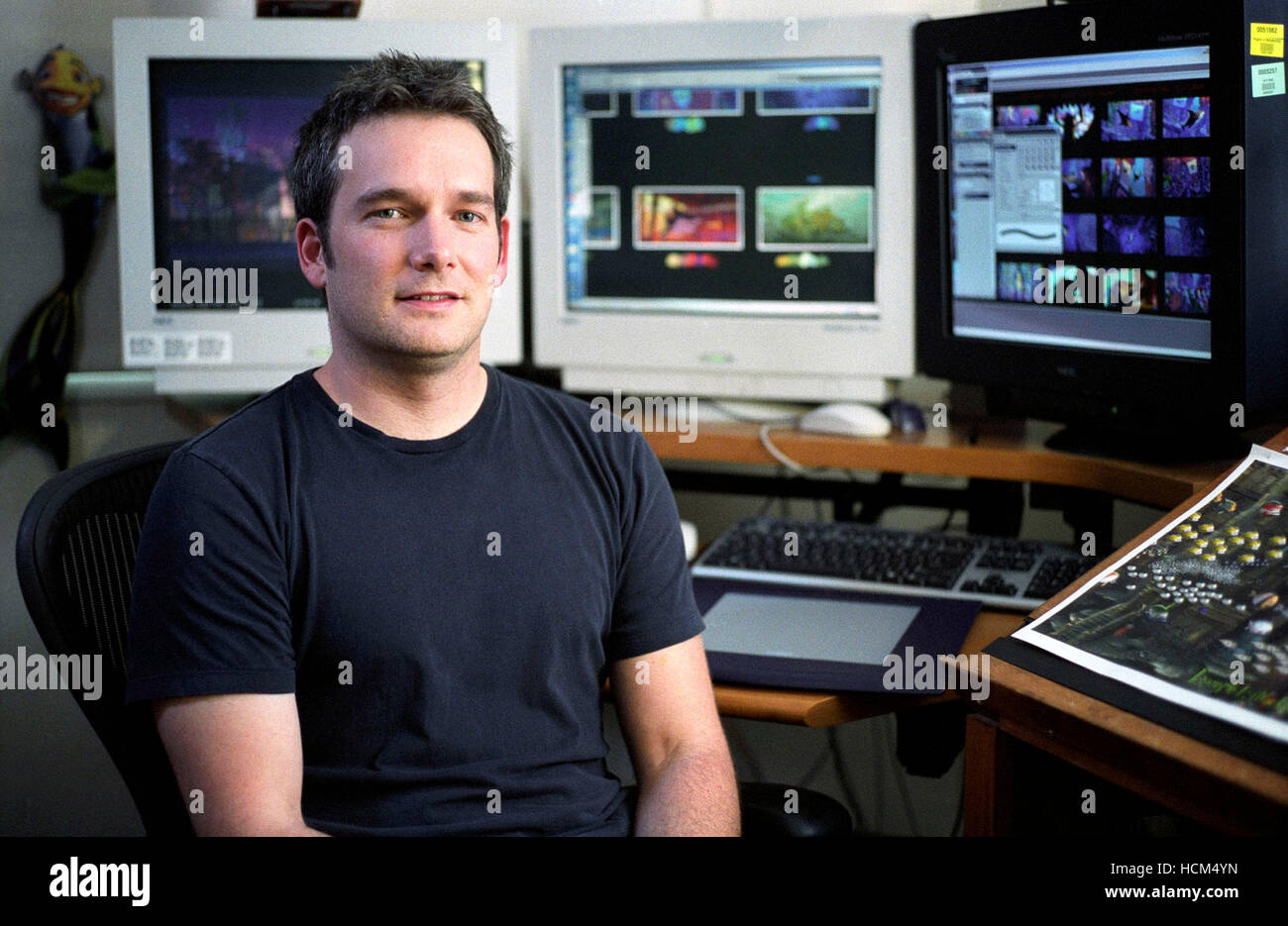 SHARK TALE, Art Director Seth Engstrom, 2004, (c) DreamWorks/courtesy ...