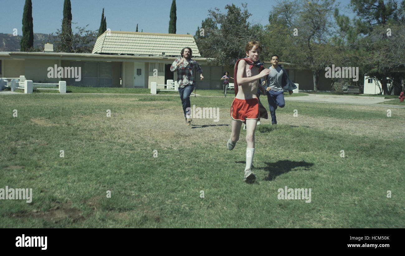 SHORT TERM 12, from left: John Gallagher Jr., Alex Calloway, Rami Malek ...
