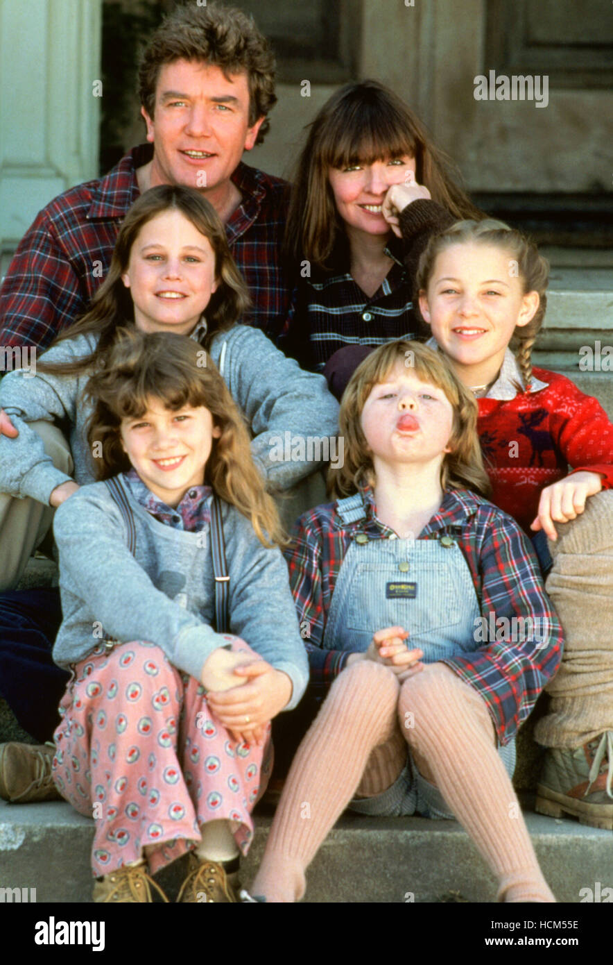 SHOOT THE MOON, (left top to bottom) Albert Finney, Dana Hill, Tracey ...