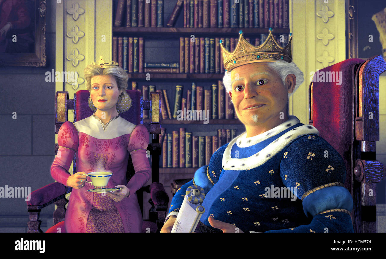 SHREK 2, Queen Lillian, King Harold, 2004, (c) DreamWorks/courtesy ...