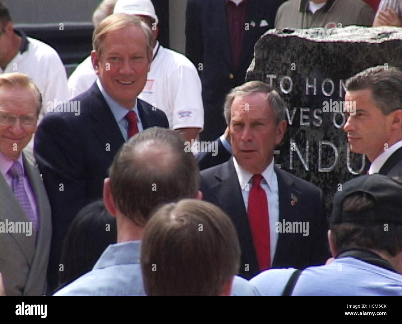 16 ACRES, (aka SIXTEEN ACRES), first three from left: Larry Silverstein ...