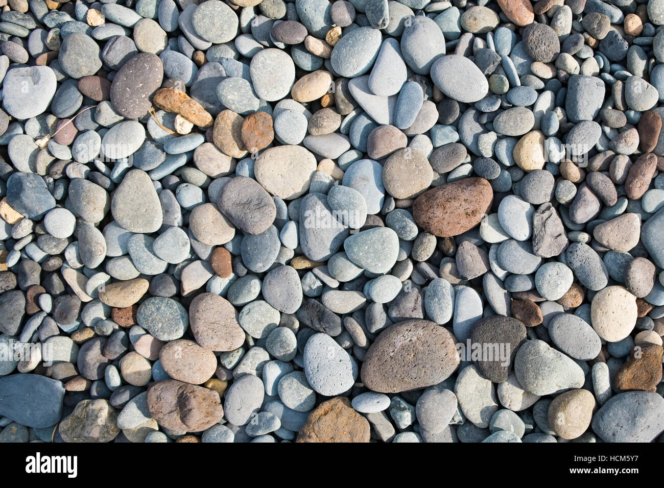 stone background - pebble stones texture Stock Photo - Alamy