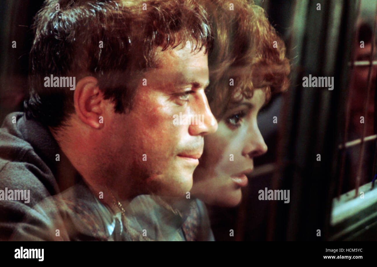 SITTING TARGET, Oliver Reed (front), Jill St. John, 1972 Stock Photo ...