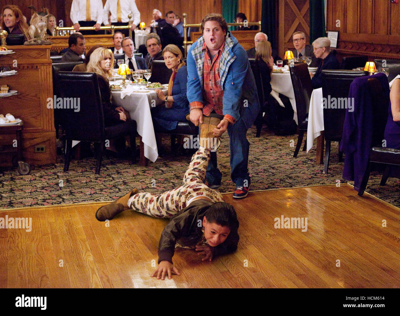 THE SITTER, from left: Kevin Hernandez, Jonah Hill, 2011. ph: Jessica ...