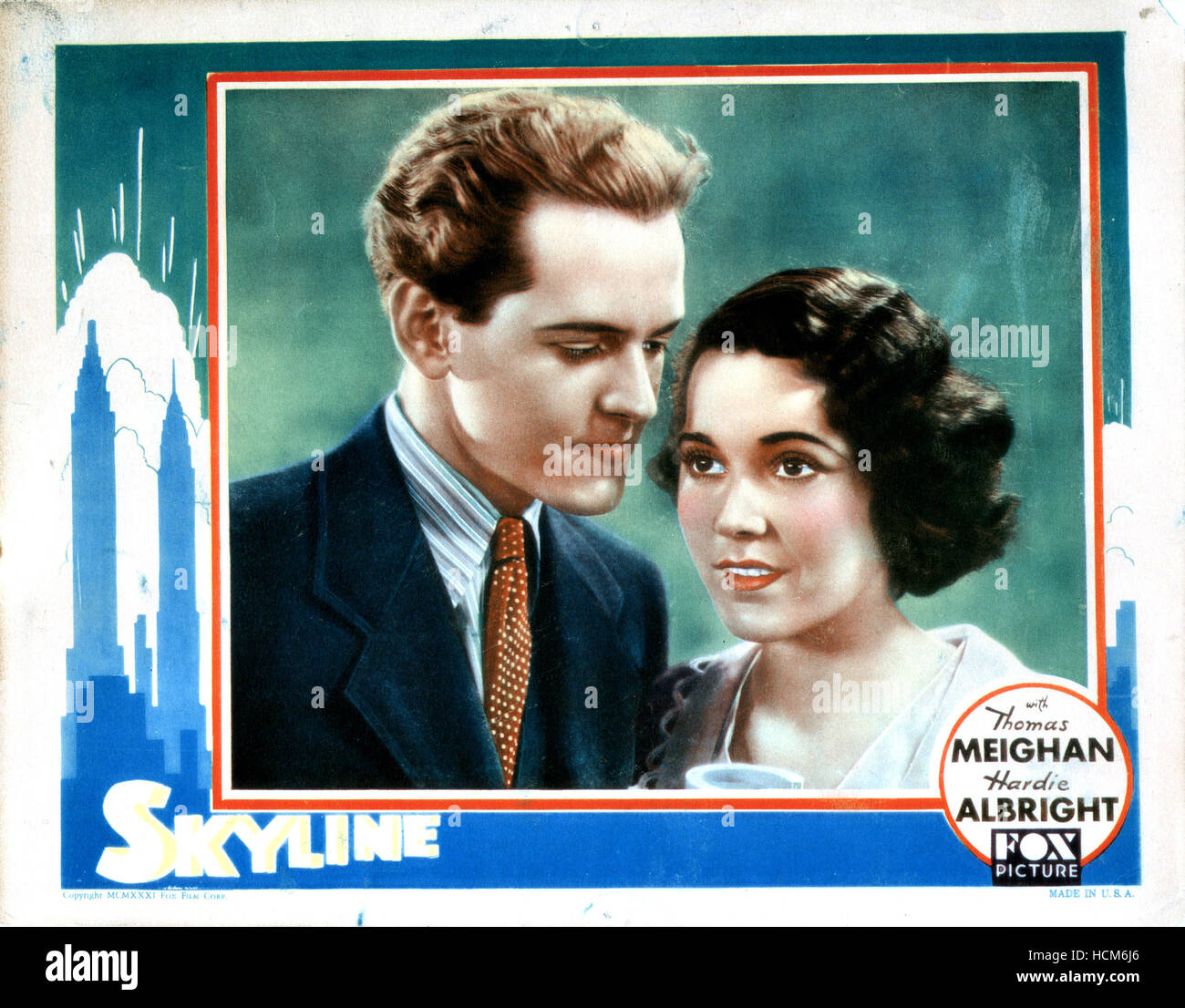 SKYLINE, from left: Hardie Albright, Maureen O'Sullivan, 1931. ©Fox ...