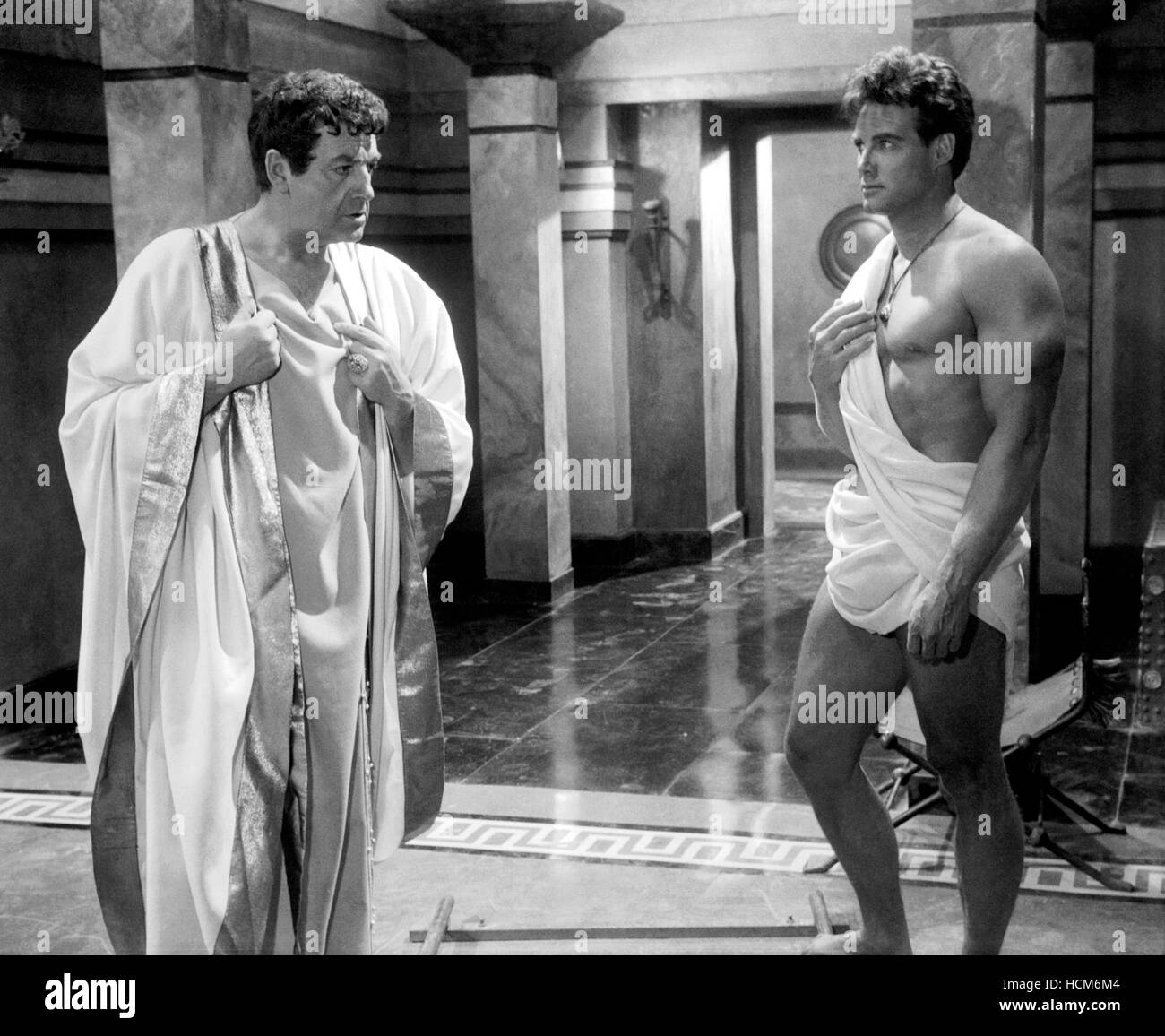 THE SLAVE, (aka IL FIGLIO DI SPARTACUS), from left: Claudio Gora, Steve ...