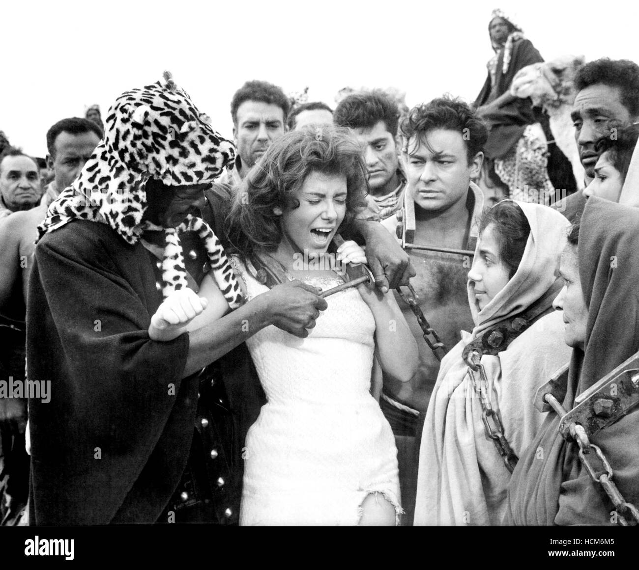 THE SLAVE, (aka IL FIGLIO DI SPARTACUS), Ombretta Colli (screaming ...