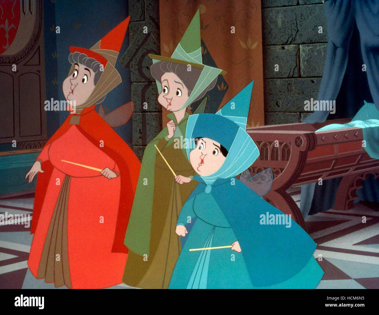 Sleeping Beauty Flora Fauna Merryweather