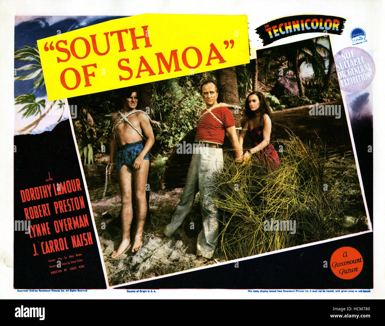 TYPHOON, (aka SOUTH OF SAMOA), from left, Robert Preston, Lynne Overman ...