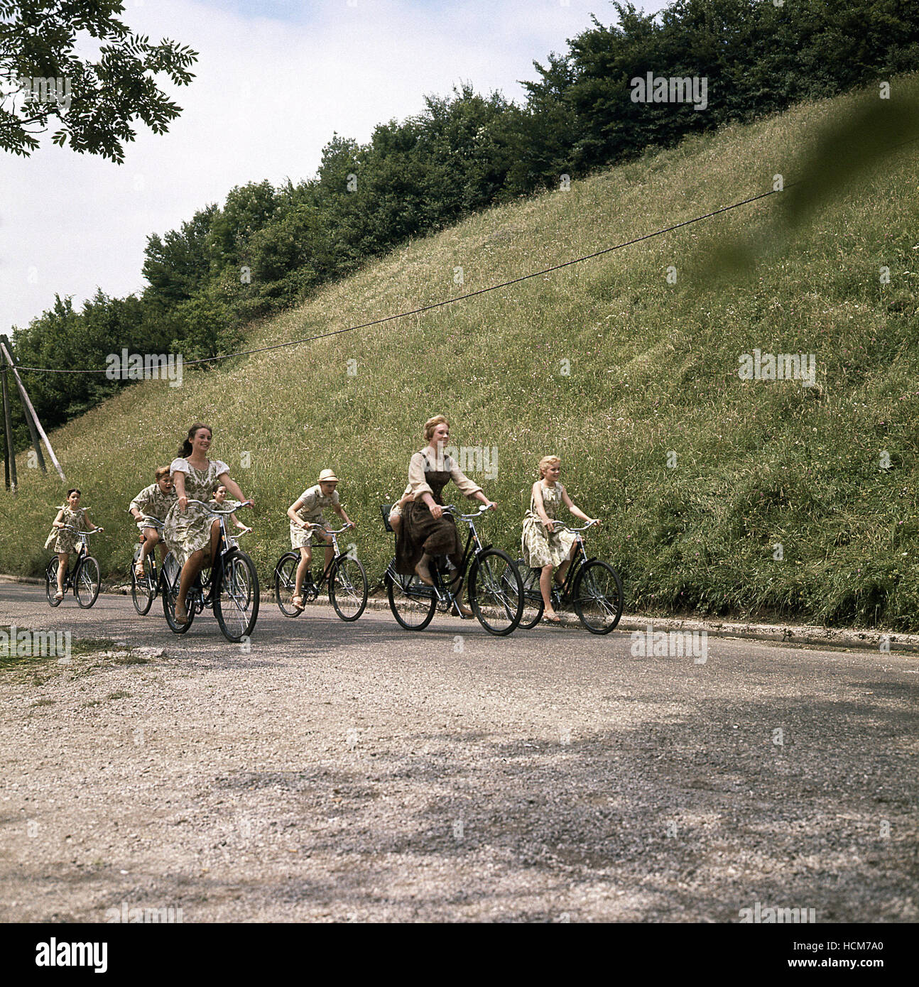 THE SOUND OF MUSIC, clockwise from back: Debbie Turner, Duane Chase ...
