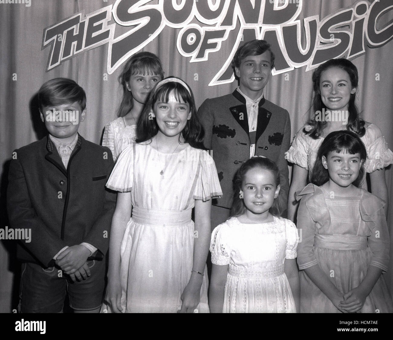 THE SOUND OF MUSIC, Los Angeles movie premiere; front: Duane Chase ...