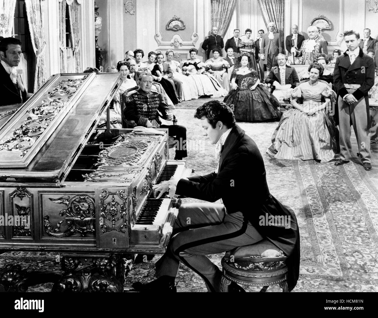 A SONG TO REMEMBER, Cornel Wilde, Merle Oberon, Howard Freeman, 1945 Stock Photo - Alamy