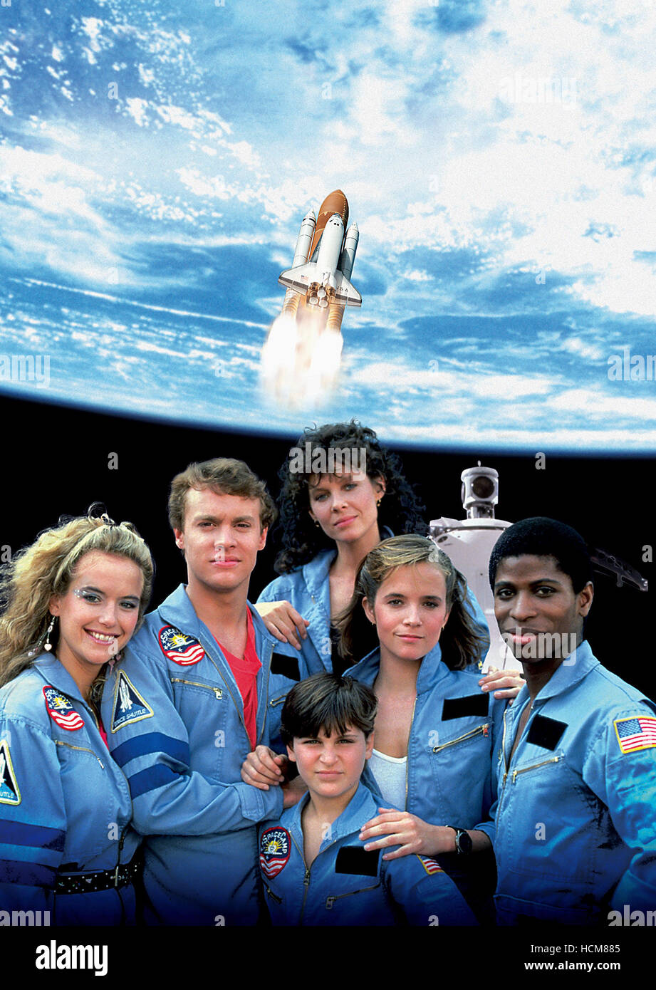 SPACECAMP, Kelly Preston, Tate Donovan, Kate Capshaw, Lea Thompson ...