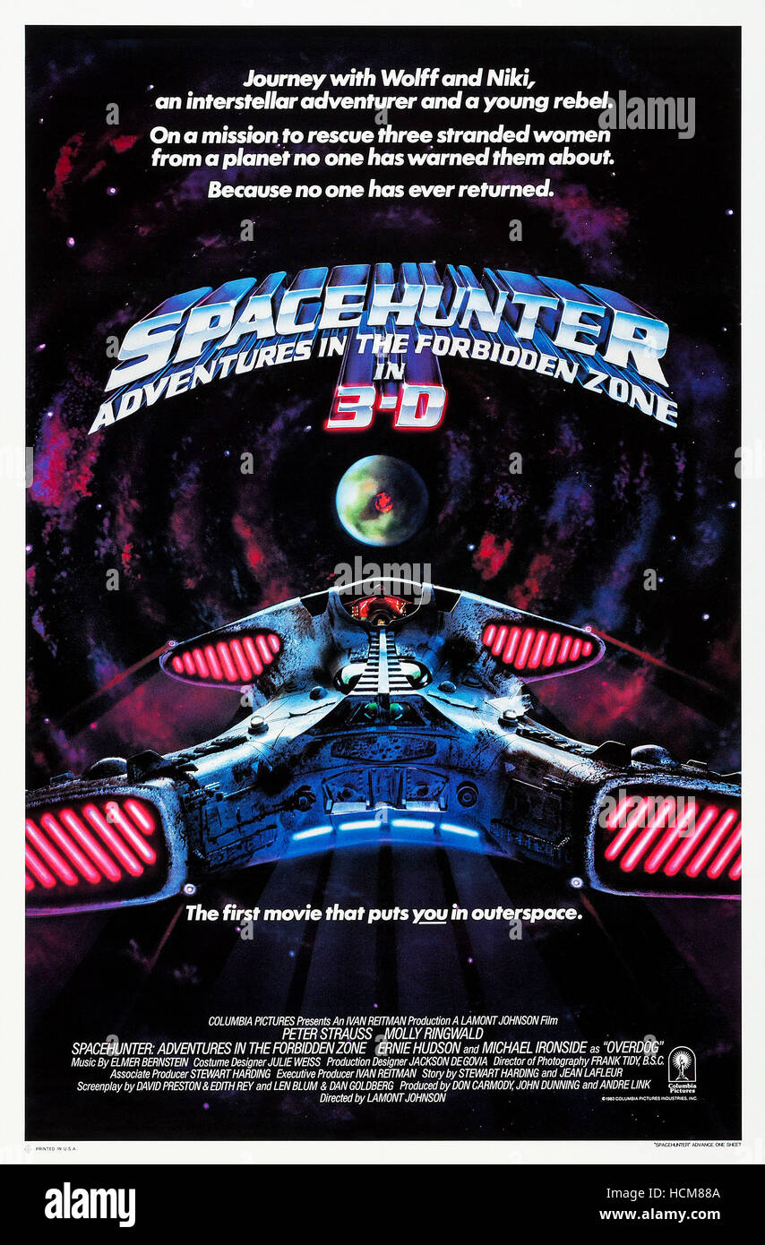 Spacehunter poster High Resolution Stock Photography and Images - Alamy
