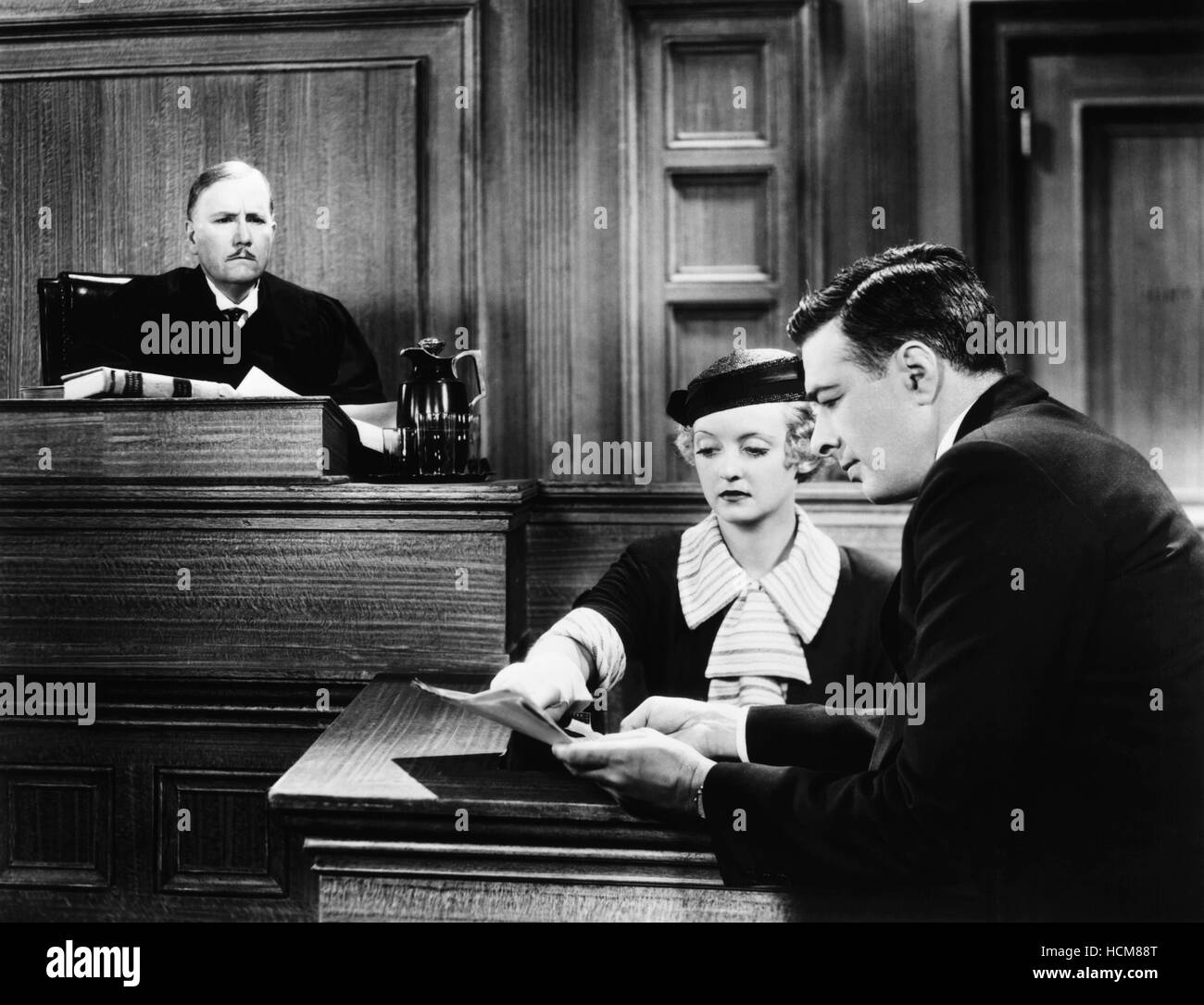 SPECIAL AGENT, Douglas Wood, Bette Davis, Irving Pichel, 1935 Stock ...