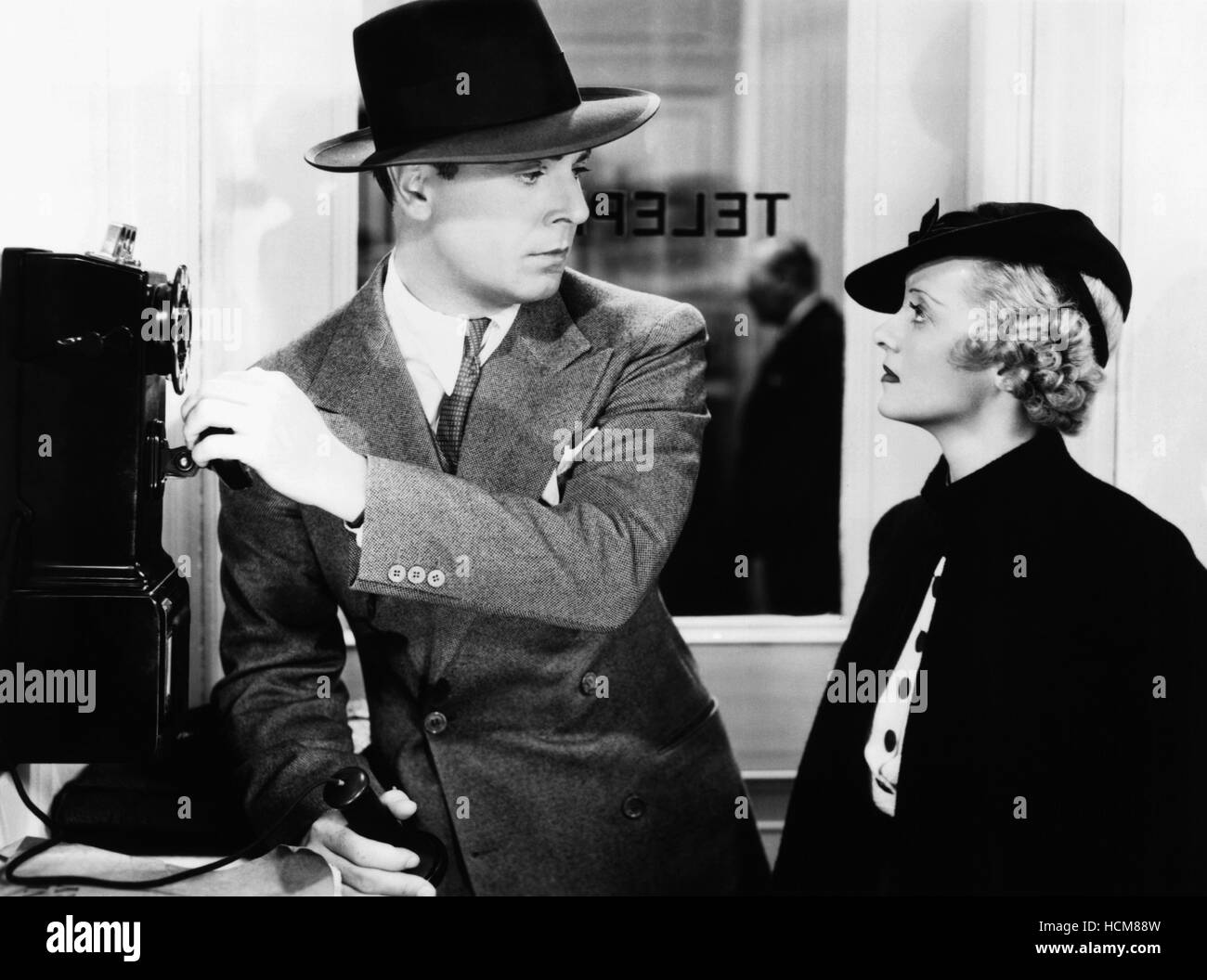 SPECIAL AGENT, George Brent, Bette Davis, 1935 Stock Photo - Alamy