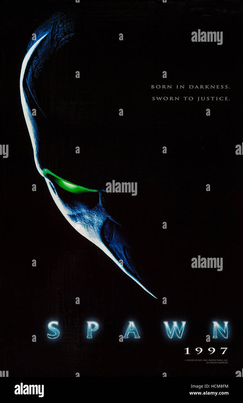 SPAWN, US advance poster art, 1997. ©New Line Cinema/courtesy Everett ...