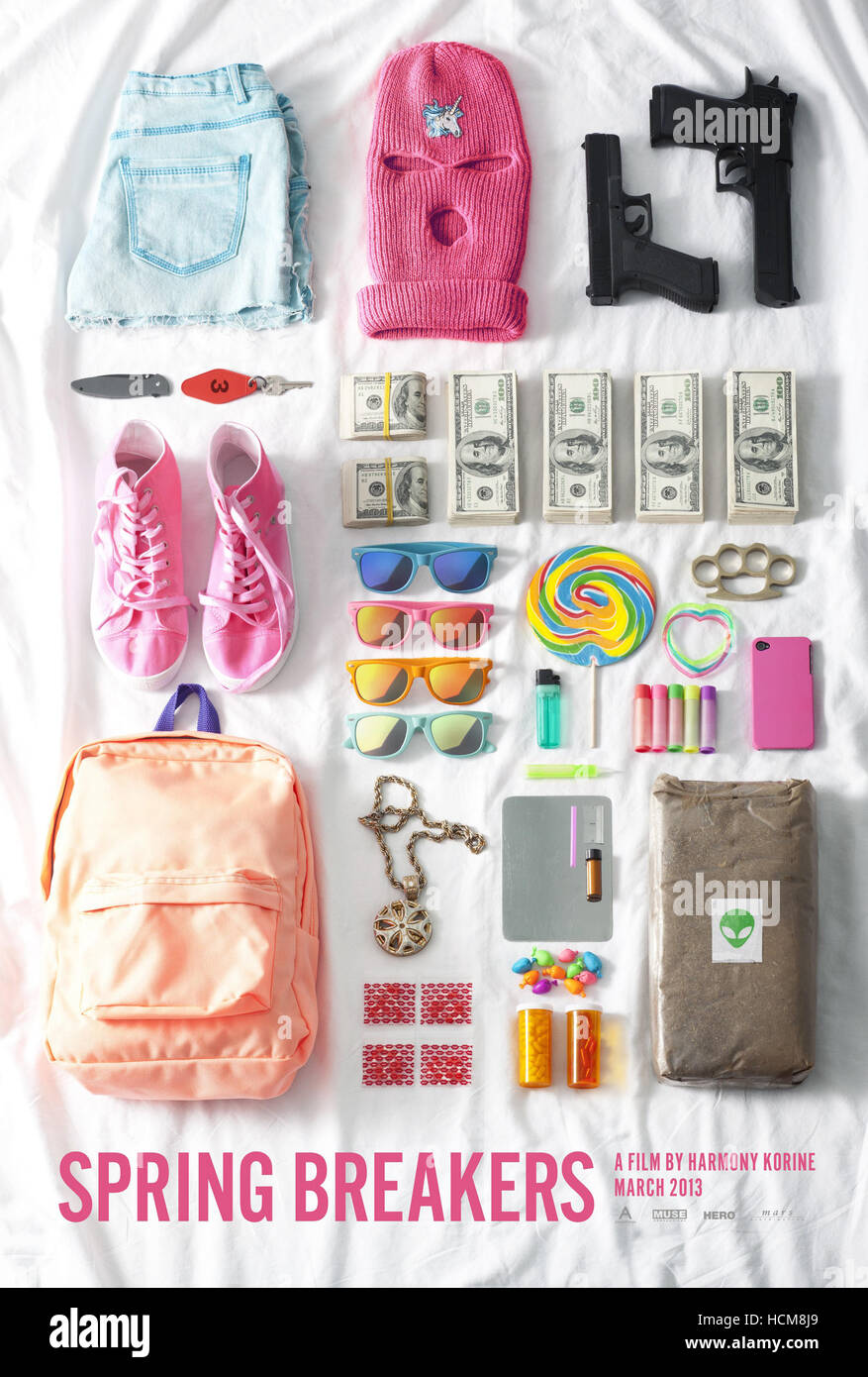 SPRING BREAKERS, US advance poster, 2012. ©Annapurna Pictures/courtesy ...