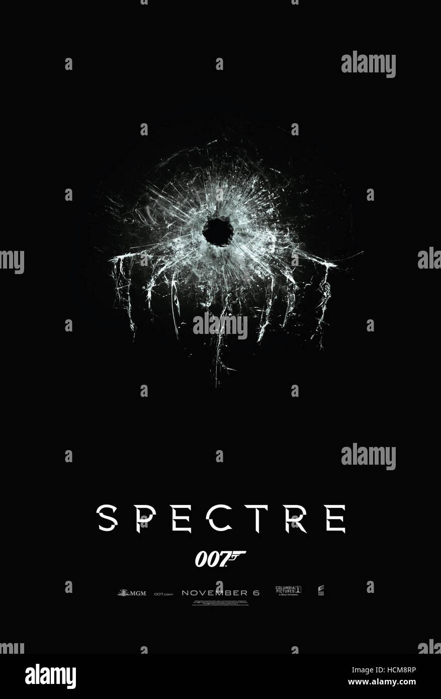 SPECTRE, US teaser poster, 2015. ©Columbia Pictures/Courtesy Everett ...
