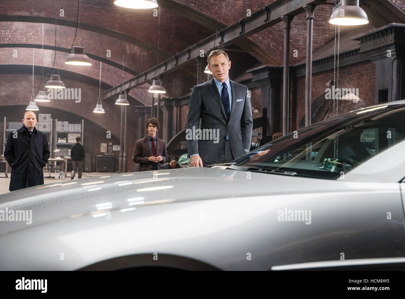 SPECTRE, from left: Rory Kinnear, Ben Whishaw, Daniel Craig, 2015. ph ...