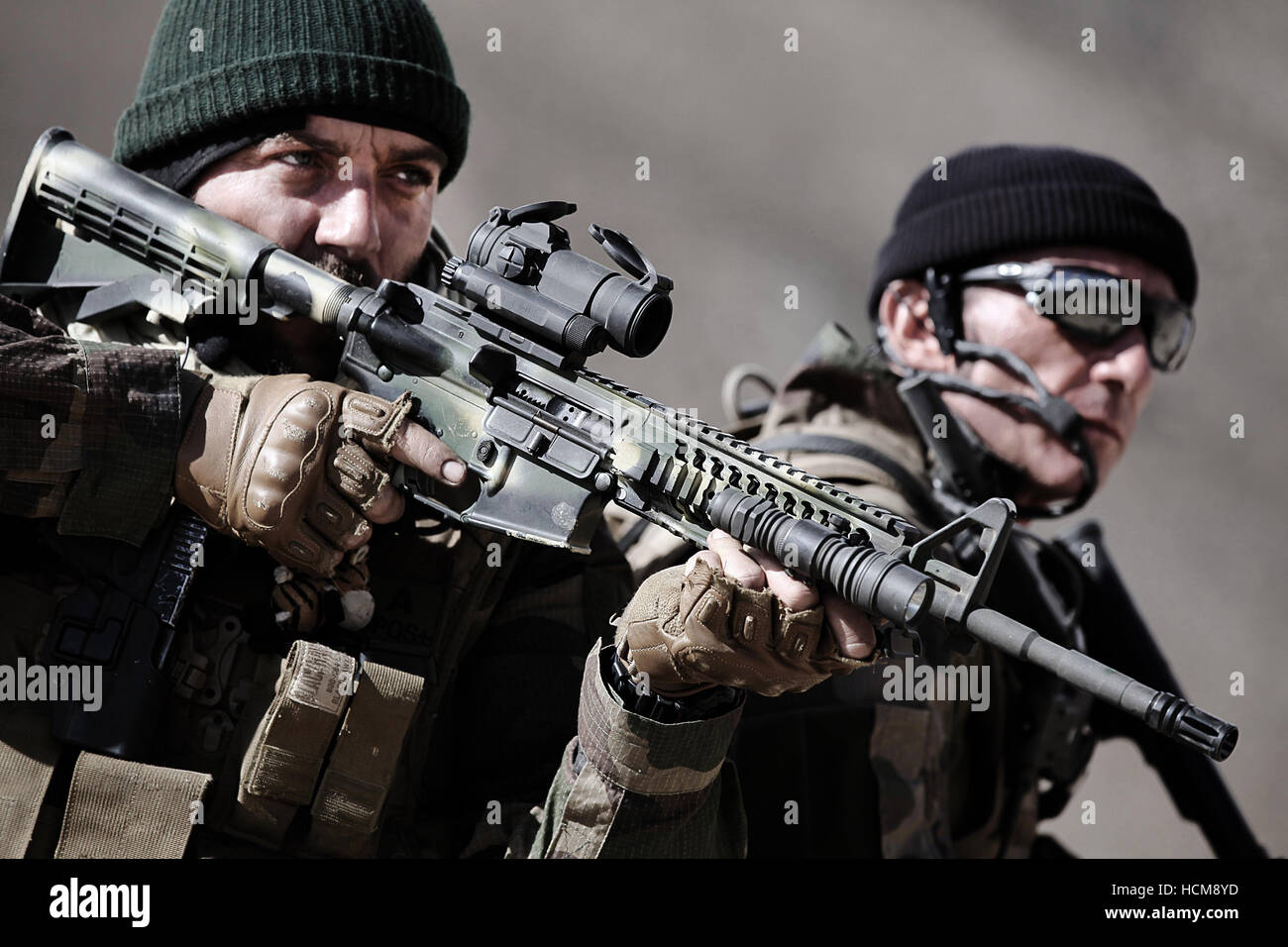 SPECIAL FORCES, (aka FORCES SPECIALES), from left: Denis Menochet ...