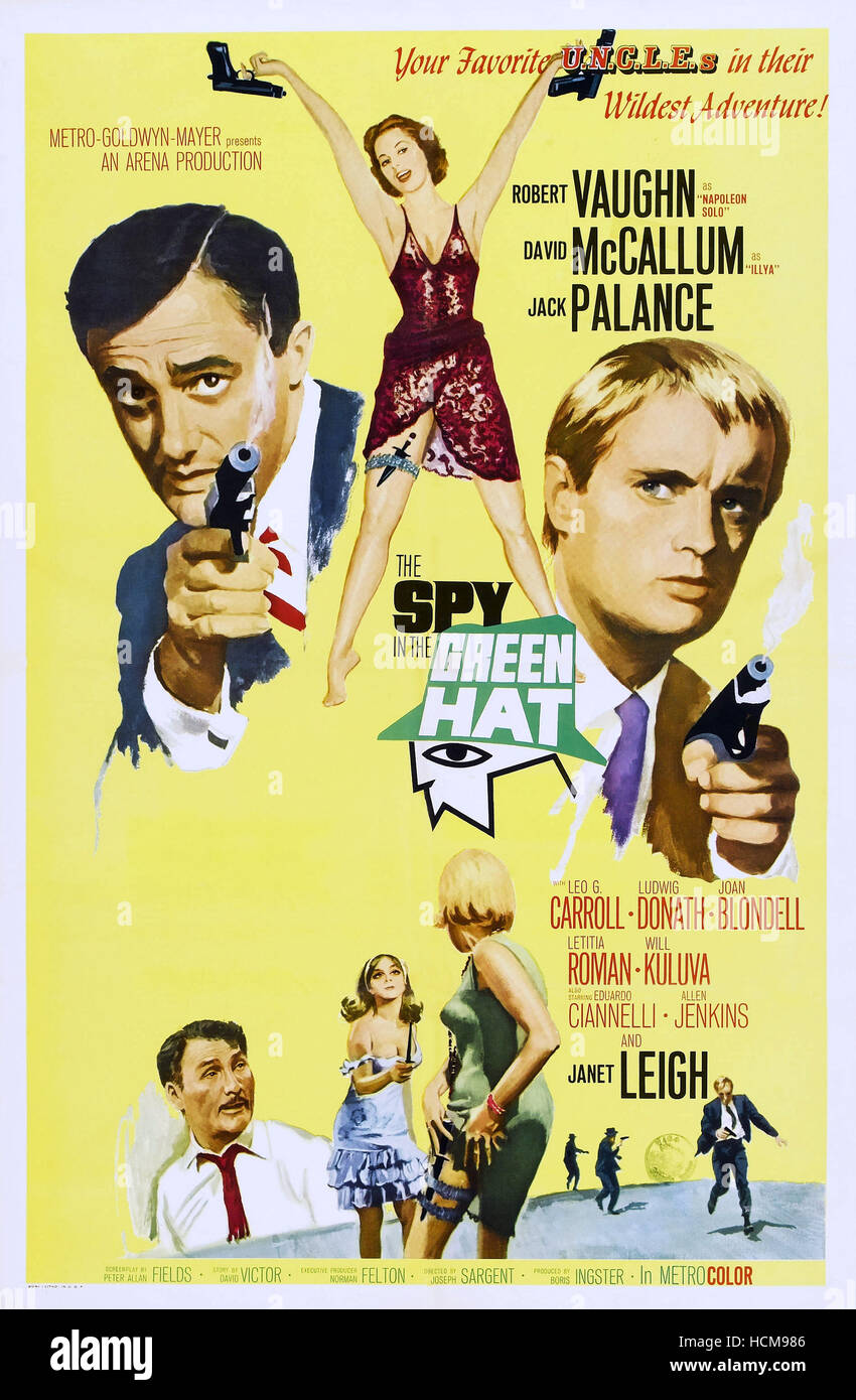 THE SPY IN THE GREEN HAT, (first aired on THE MAN FROM U.N.C.L.E. as ...