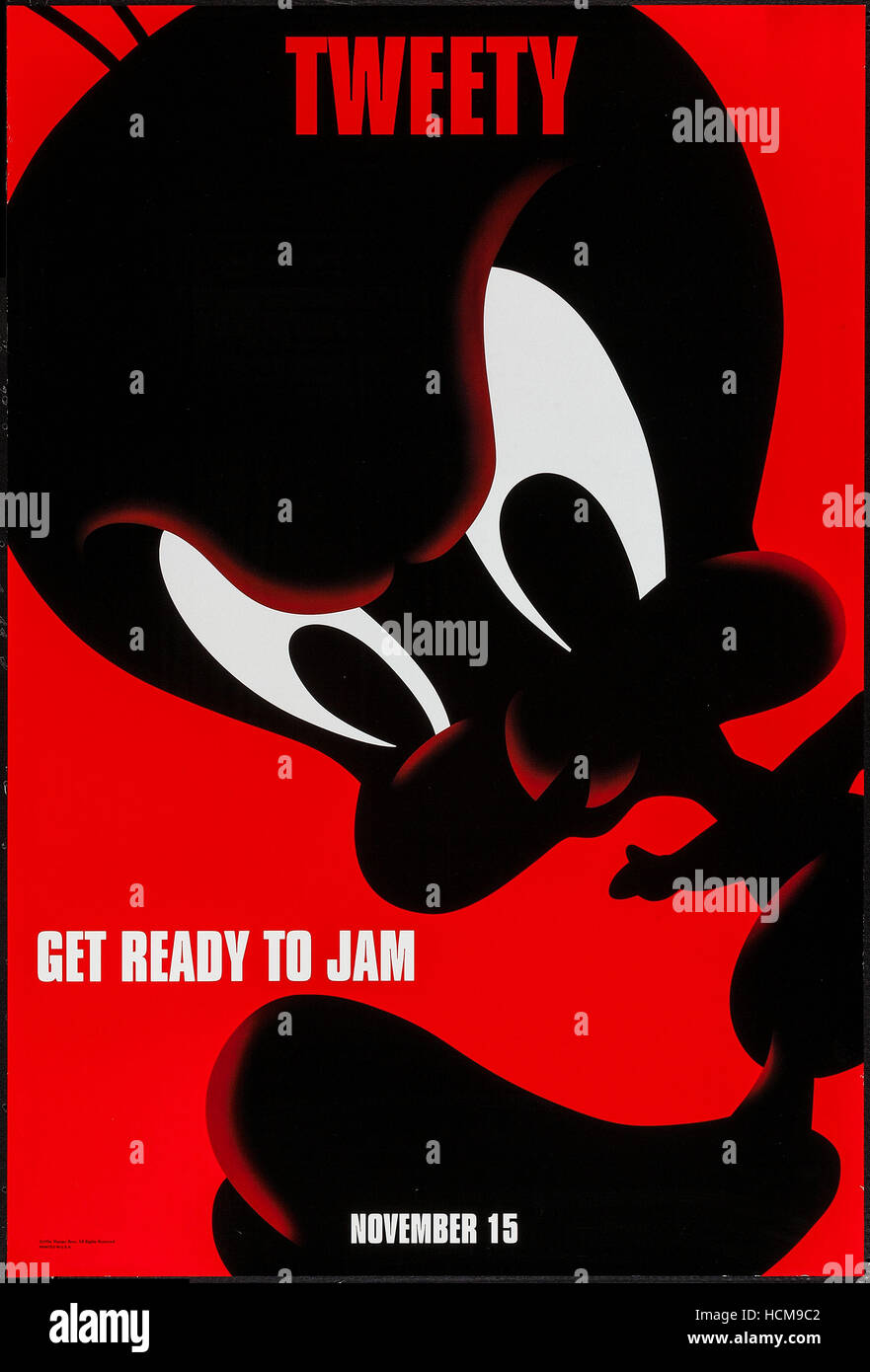 SPACE JAM, Tweety on advance poster, 1996, ©Warner Bros. Pictures ...