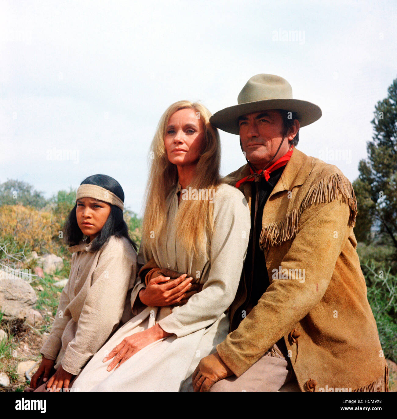 THE STALKING MOON, from left: Noland Clay, Eva Marie Saint, Gregory ...