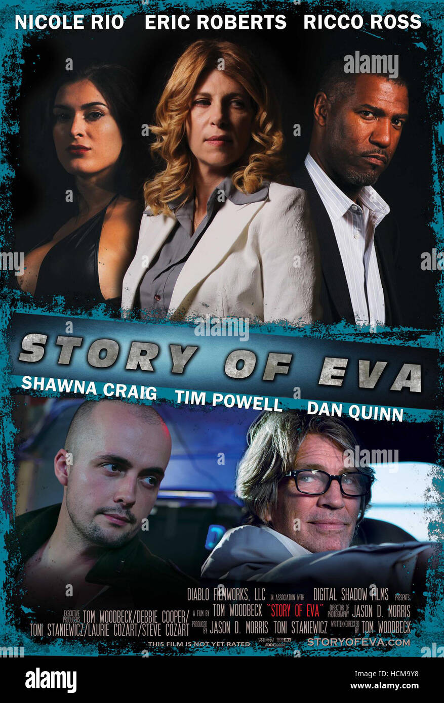 STORY OF EVA, poster art, top, from left: Shawna Craig, Nicole Rio ...