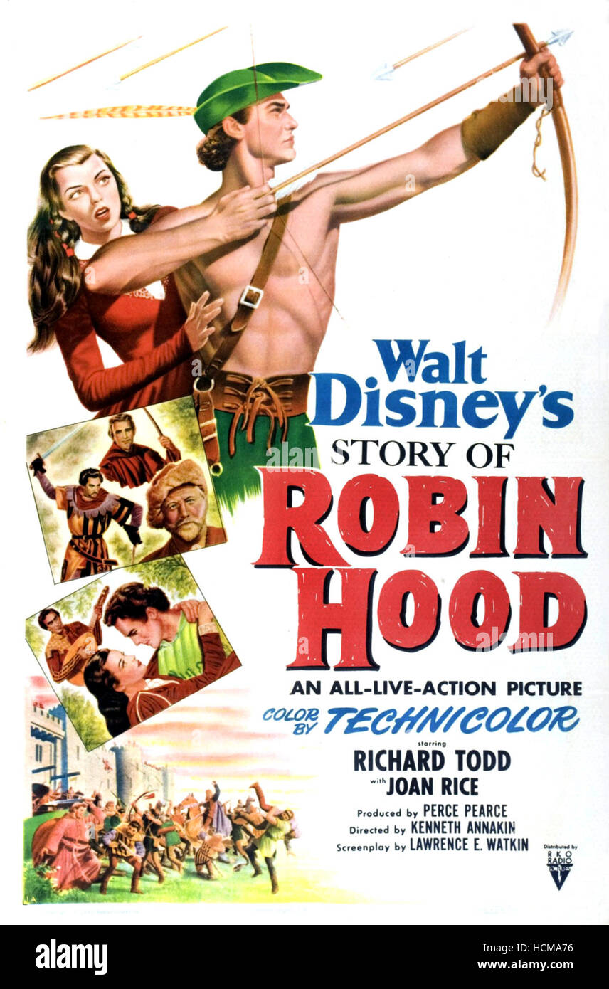 THE STORY OF ROBIN HOOD (aka THE STORY OF ROBIN HOOD AND HIS MERRIE MEN ...