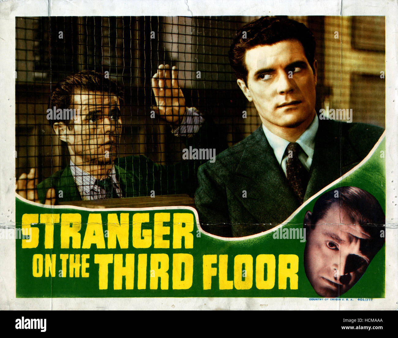 STRANGER ON THE THIRD FLOOR, from left: Elisha Cook Jr., John McGuire ...