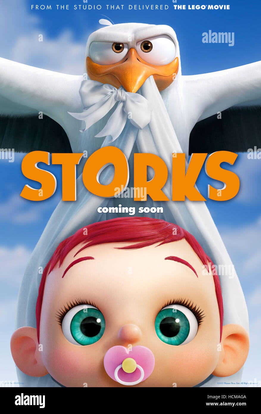 STORKS, US advance poster art, 2016. © Warner Bros. / courtesy Everett ...