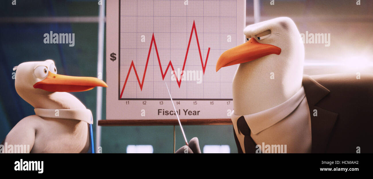 STORKS, from left: Junior (voice: Andy Samberg), Hunter (voice: Kelsey ...
