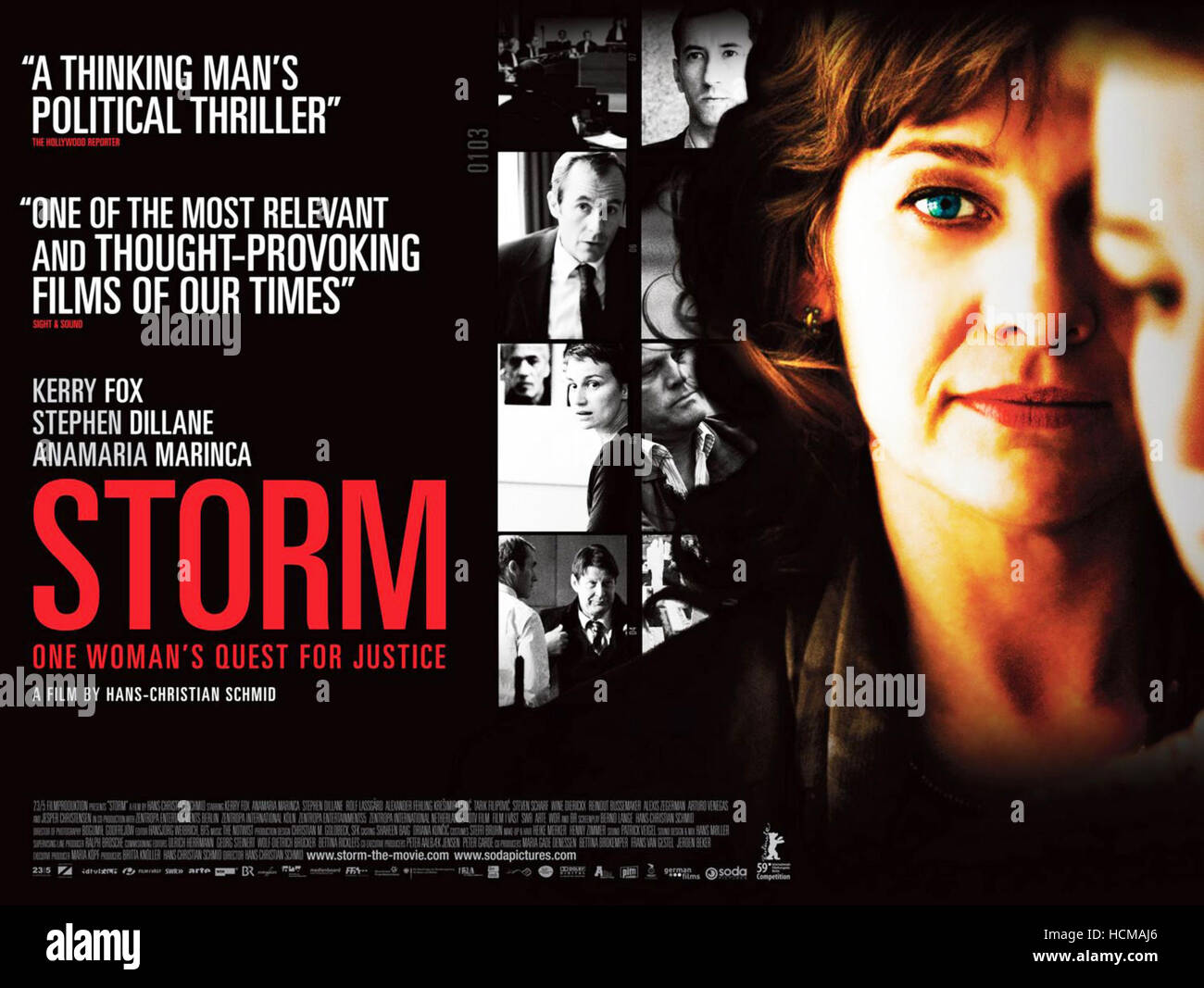 STORM, British poster art, right: Kerry Fox, 2009. ©Film Movement ...