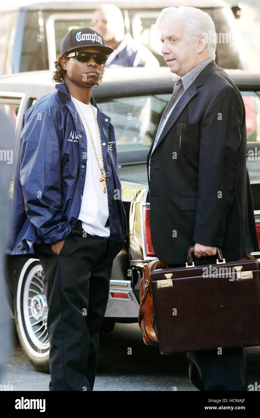 STRAIGHT OUTTA COMPTON, from left: Jason Mitchell, as Eazy-E, Paul ...