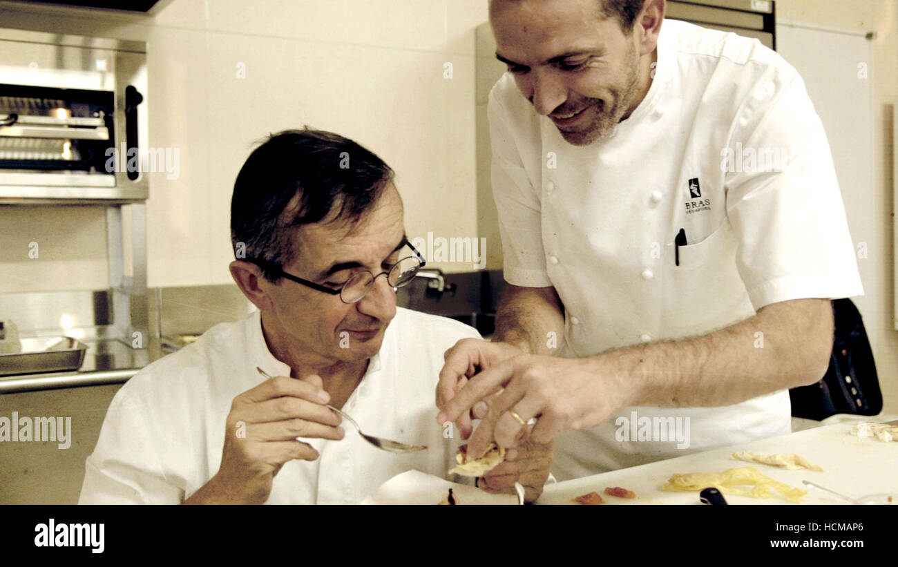 STEP UP TO THE PLATE, (aka ENTRE LES BRAS), from left: Michel Bras ...